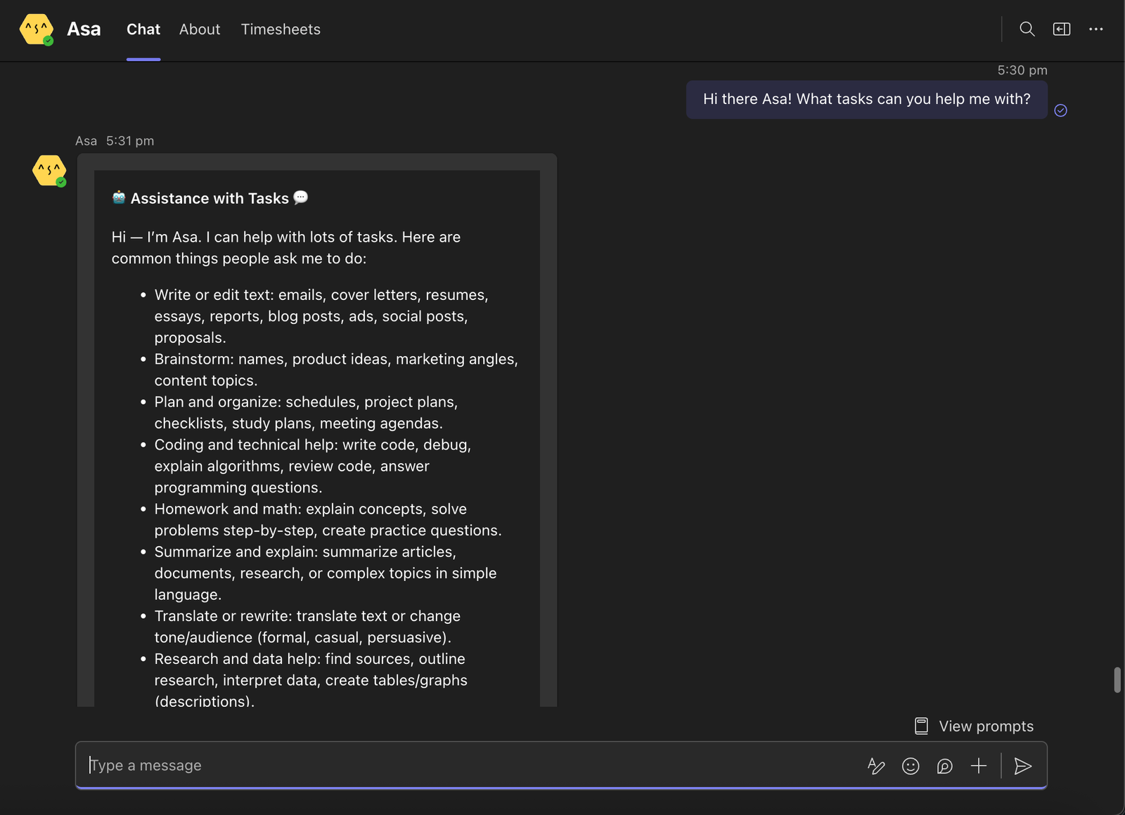 AI Agents, Now Native in Microsoft Teams: Configure Once in Asa, Ask Anywhere